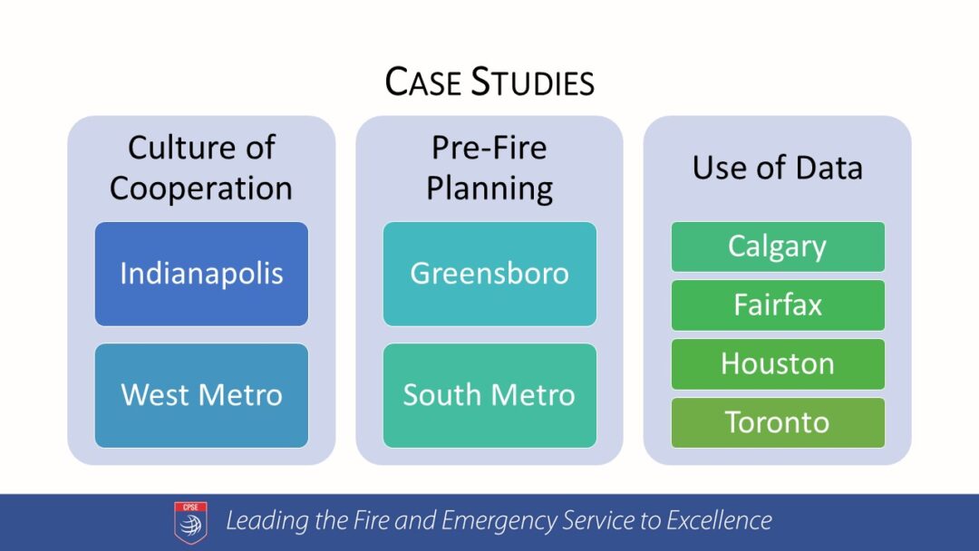 CPSE Partners with Metropolitan Fire Chiefs Association to Highlight ...